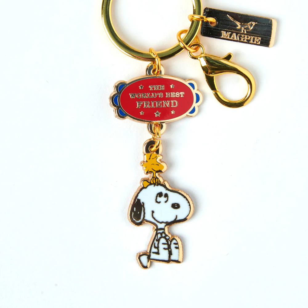 Buy the Snoopy World's Best Friend Keyring | Magpie x Peanuts