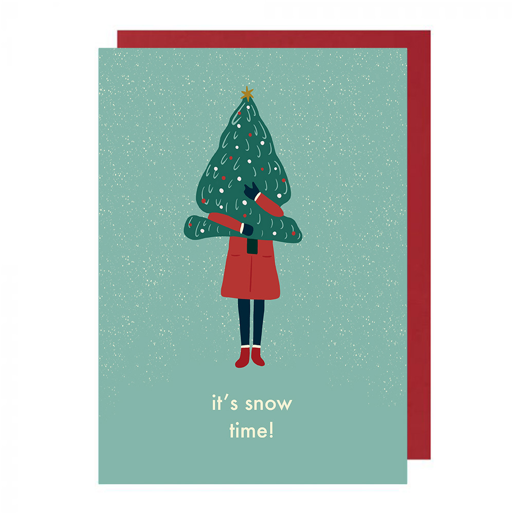 It's Snow Time Card, Buy Online Today | Utility Gift UK