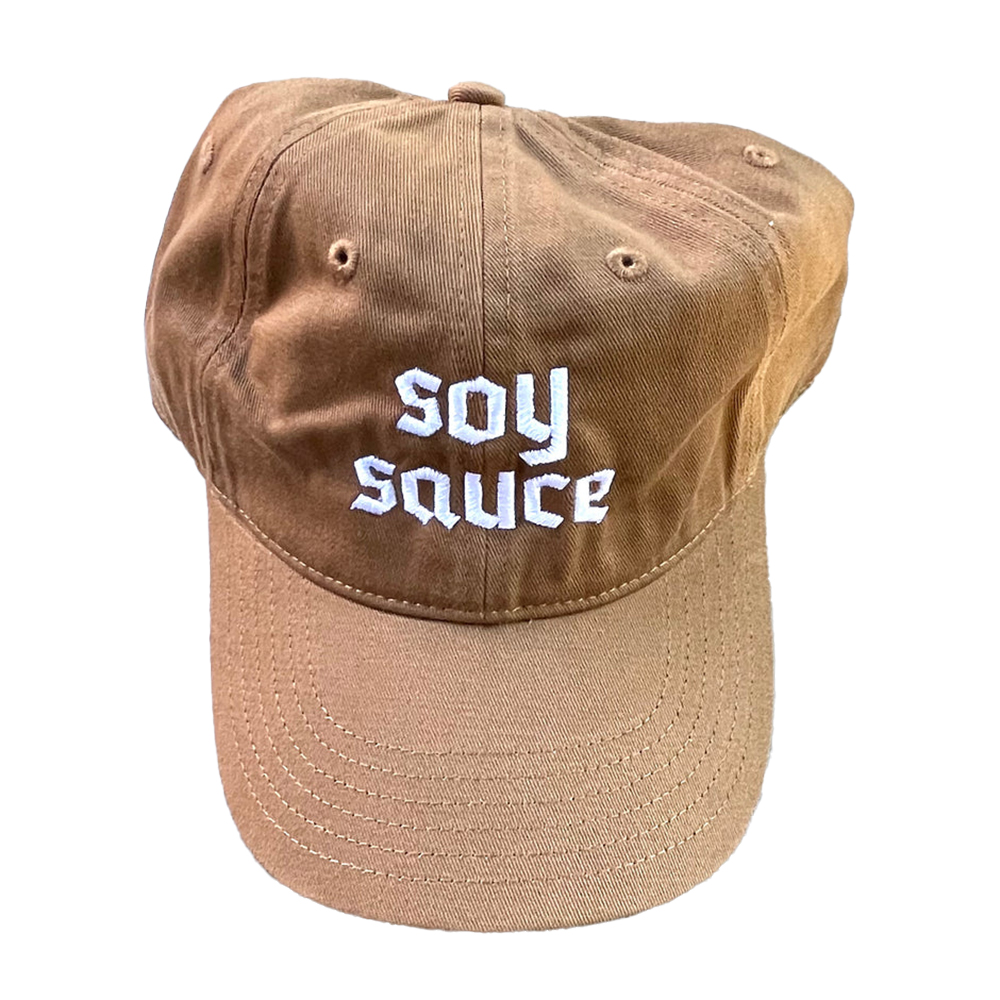 Silver Spider Dad Cap - Soy Sauce | Utility Gift UK