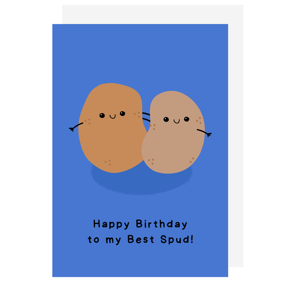 Best Spud Birthday Card | Utility Gift UK
