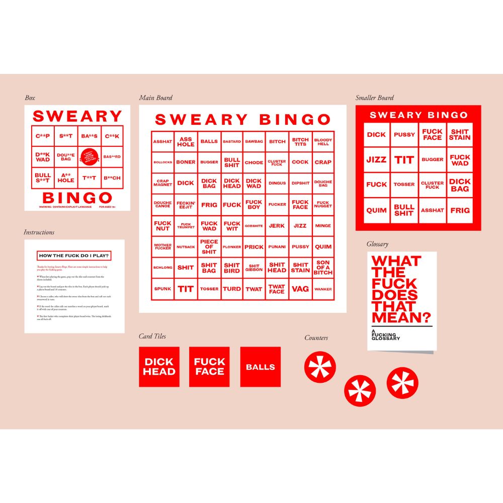 Sweary Bingo | Utility Gift UK