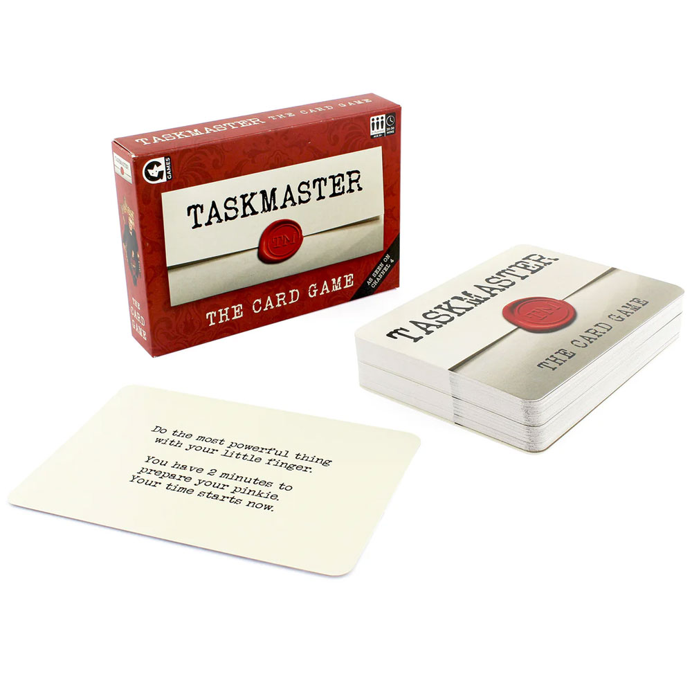 Taskmaster Card Game | Utility Gift UK