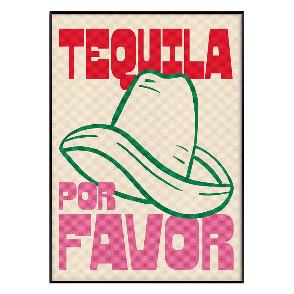 Tequila A3 Print from Utility Gift UK | Proper Good Prints