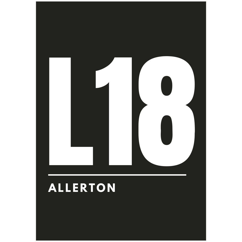 Utility Allerton Postcode A3 Print | Utility Gift UK