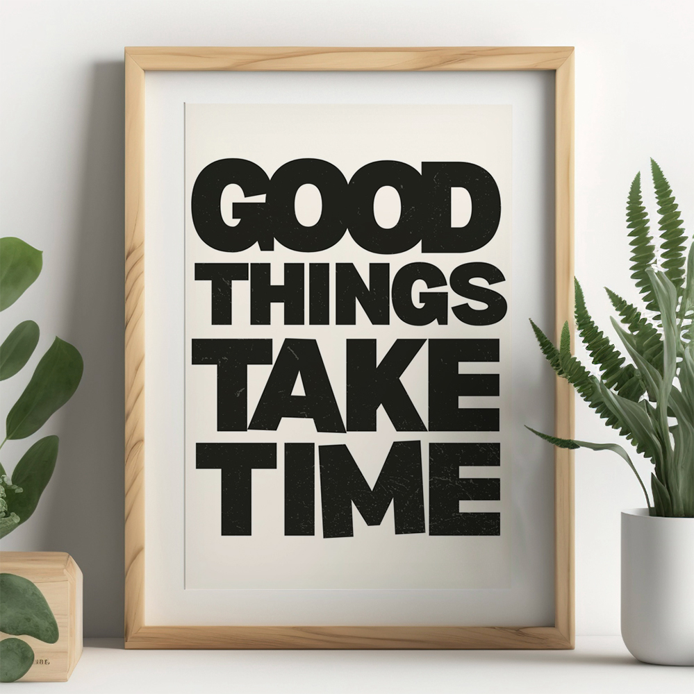 Good Things A3 Print | Utility Gift UK
