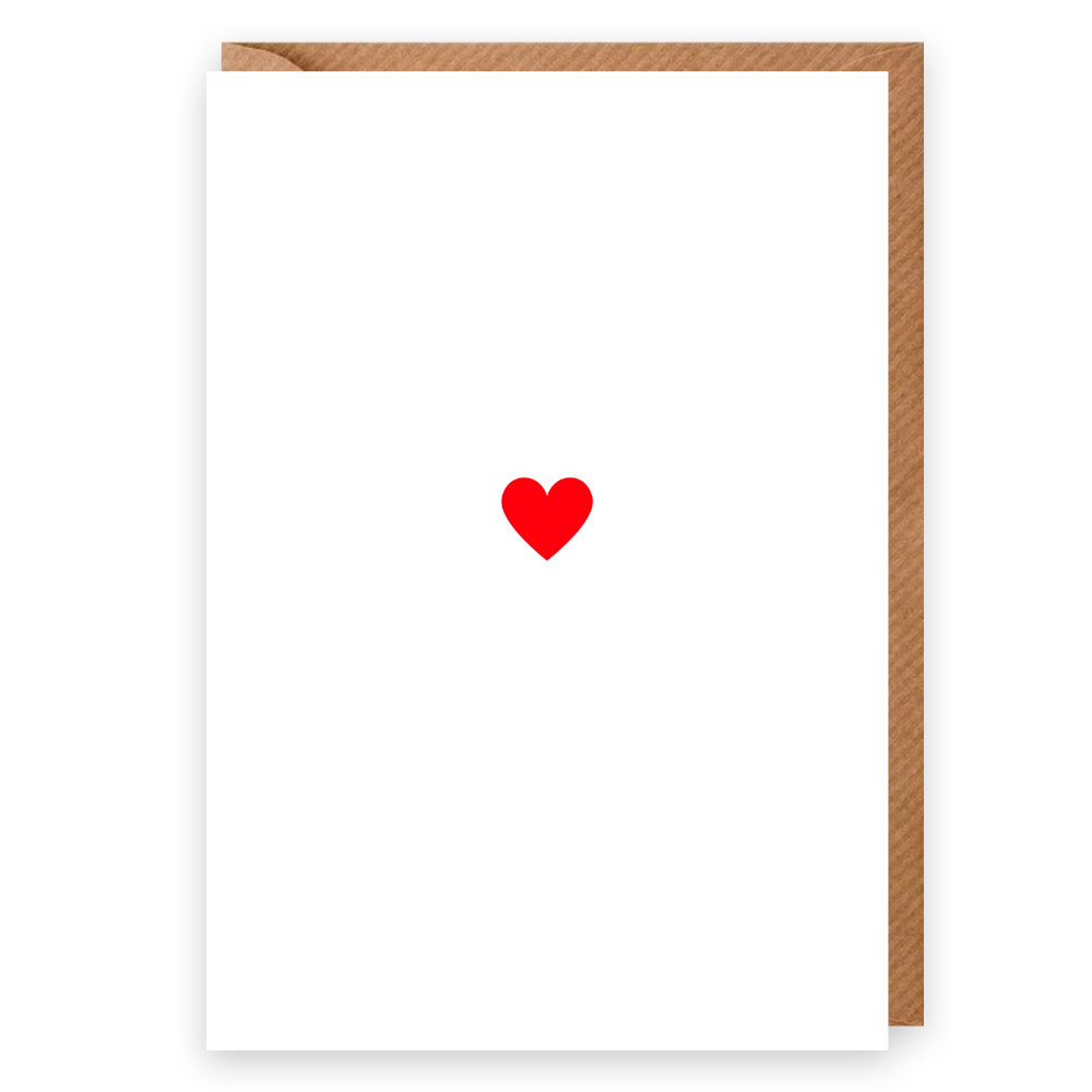 Heart Card | Utility Gift UK