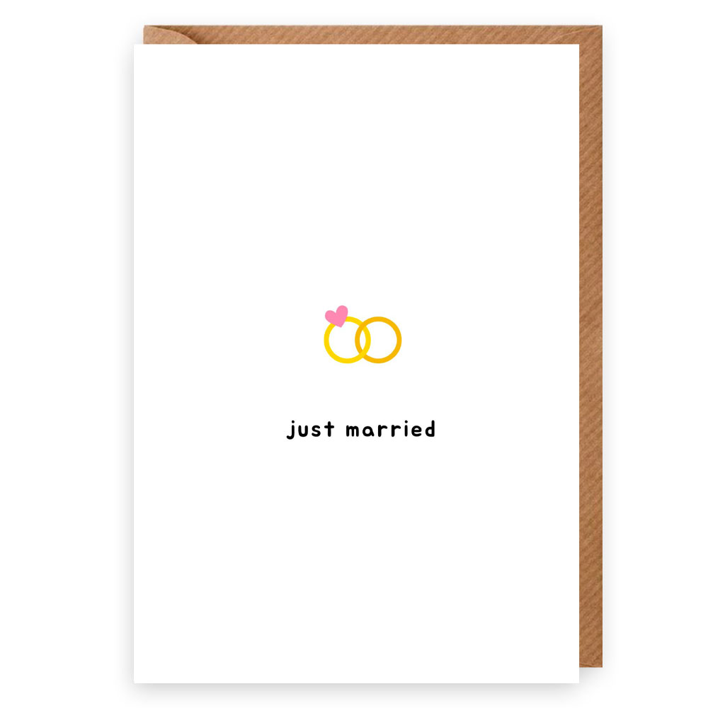 Wedding Rings Card | Utility Gift UK