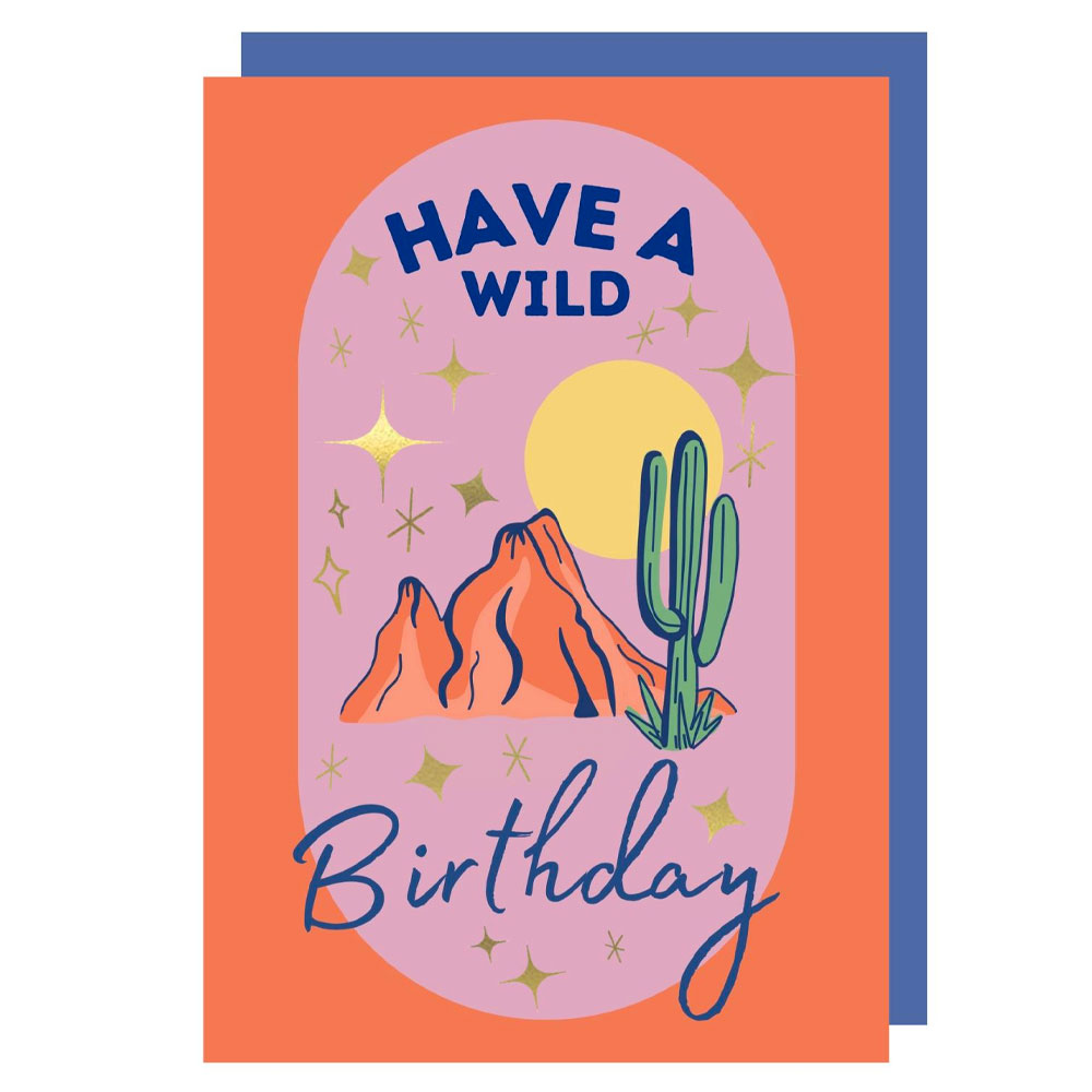 Wild Birthday Card | Utility Gift UK