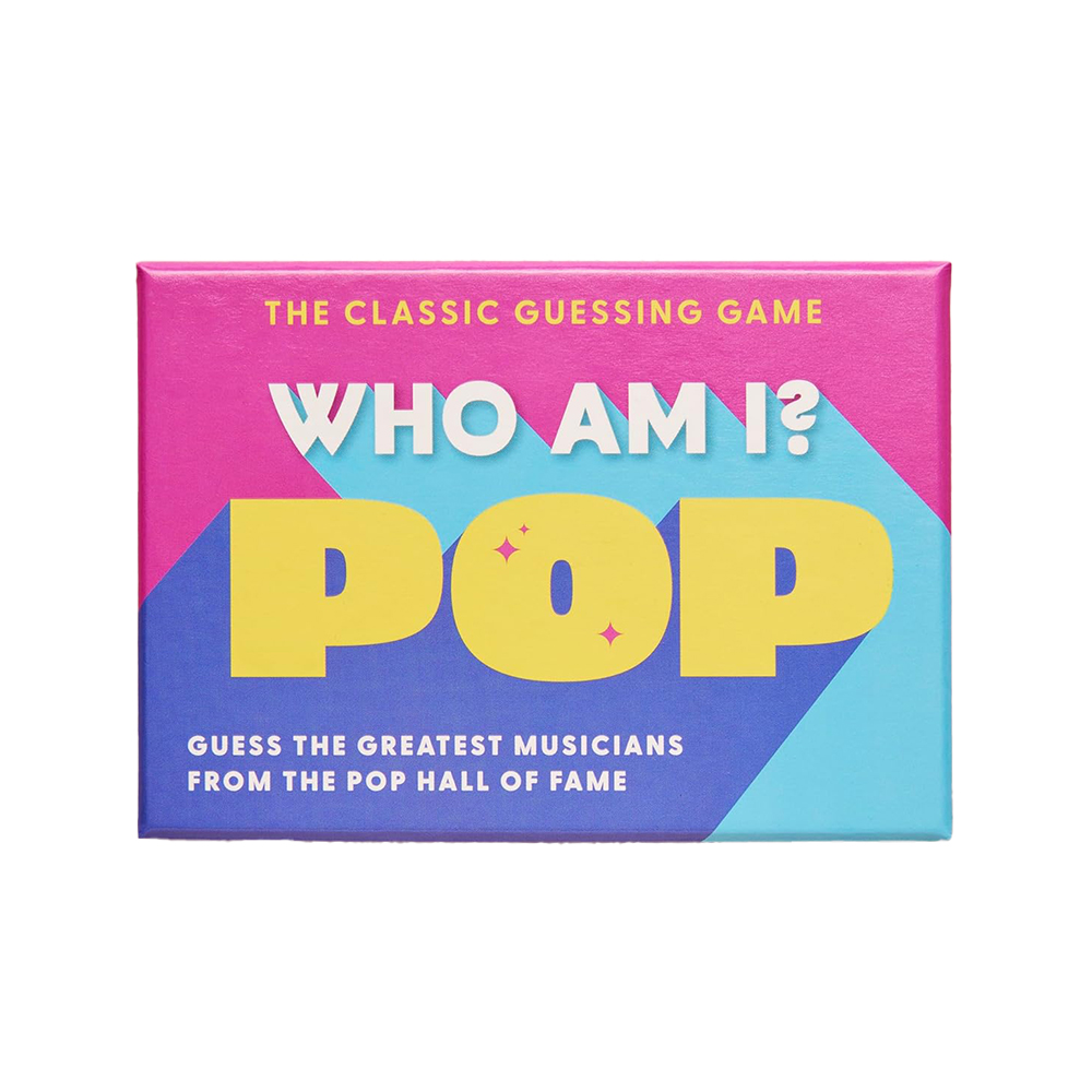 Who Am I? Pop Music Card Guessing Game
